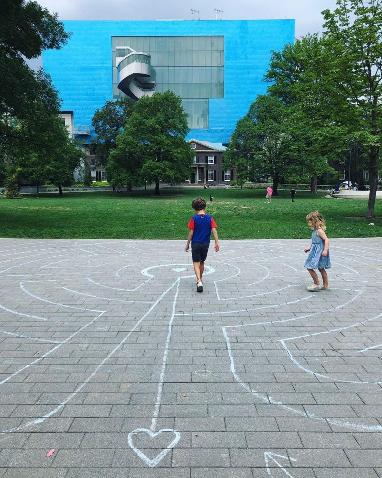Labyrinth – Grange Park – Downtown Toronto – Toronto+Vancouver City of Labyrinths Project